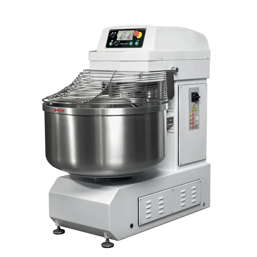 MACPAN SPIRAL MIXER WITH FIXED BOWL (50 UP TO 300KG) - Dunbrae Bakery ...